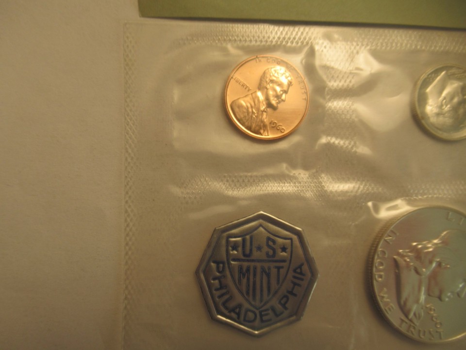 1960 US Mint Silver Proof Set, 5 coins, US Mint packaging | eBay