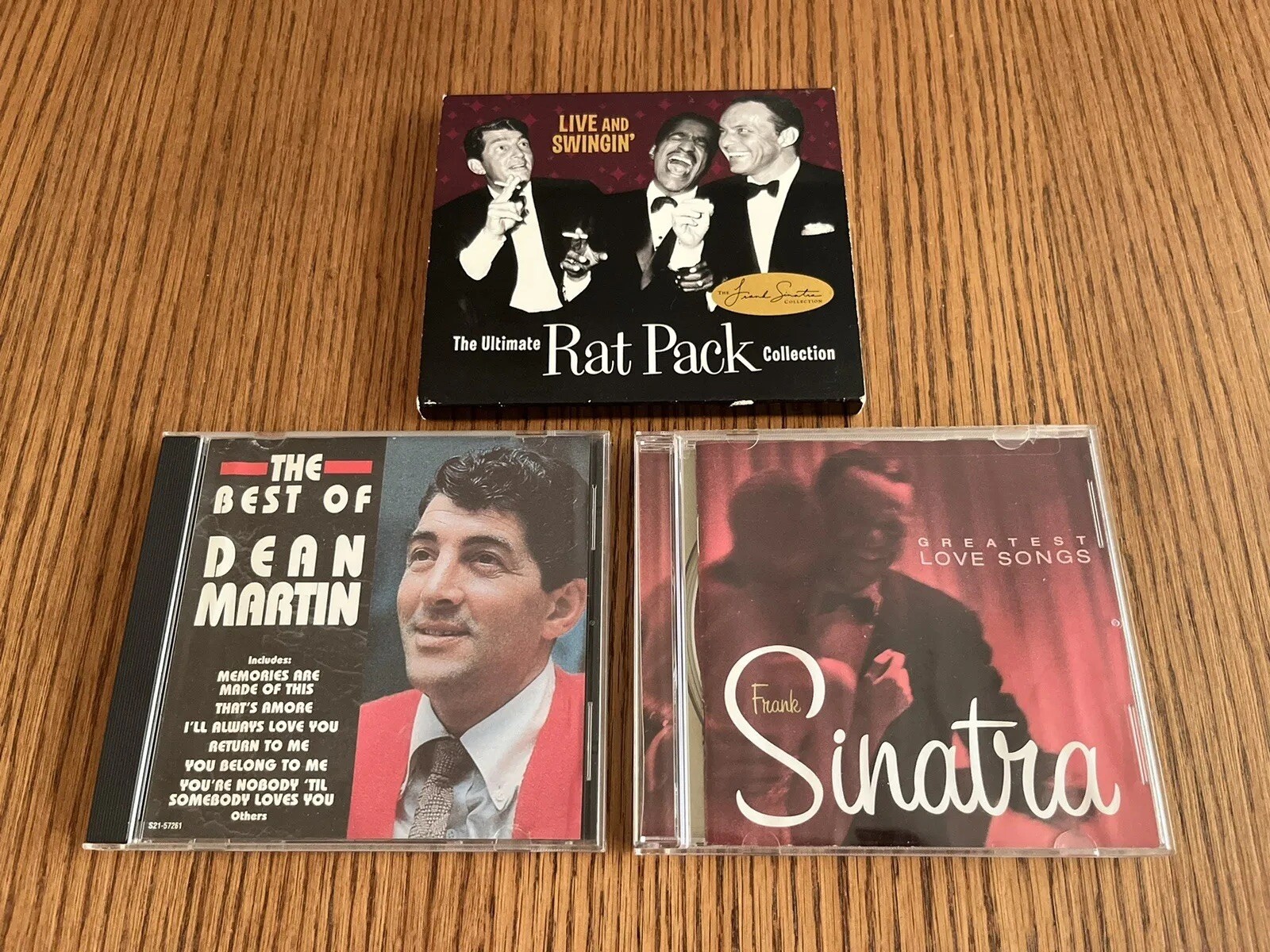 The Ultimate Rat Pack Collection CD & DVD 2 Discs, Sinatra Love Songs ...