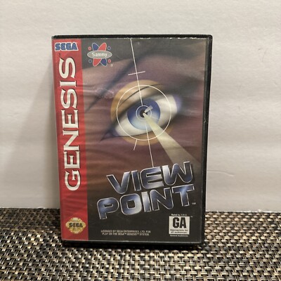 Viewpoint (Sega Genesis, 1994) Excellent Complete 39471907105| eBay