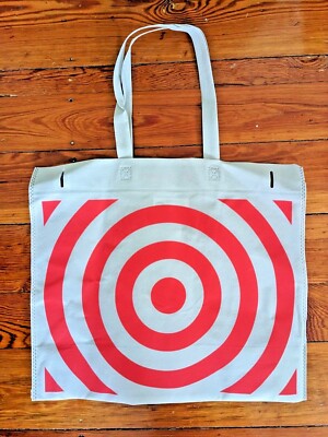 Reusable GRAY Target Shopping Tote Bag 15x17 target logo | eBay