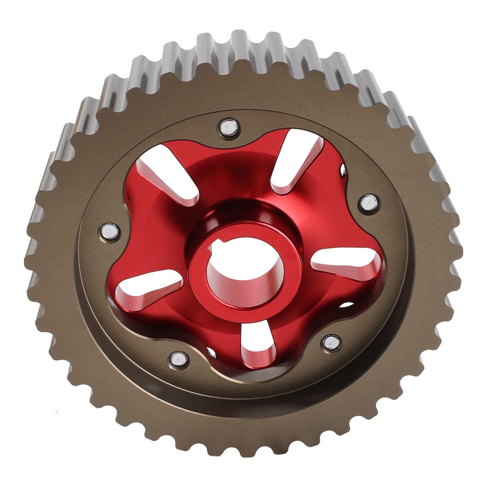 Red Adjustable Timing Gear Cam Pulley for Honda Civic CRX D-Series D15 ...