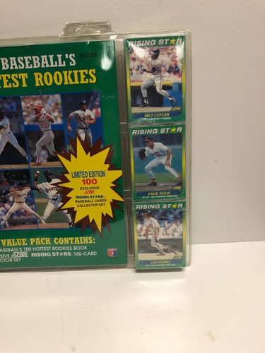 MLB Baseball's Hottest 1991-92 Rookies & Exclusive Score 100 Card Set ...