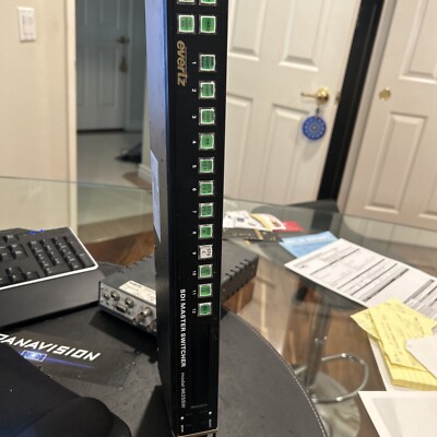 Evertz 9000RCP-X2 MODEL9625SW SDI Master Switch "PRICE PER 1 UNIT" | eBay