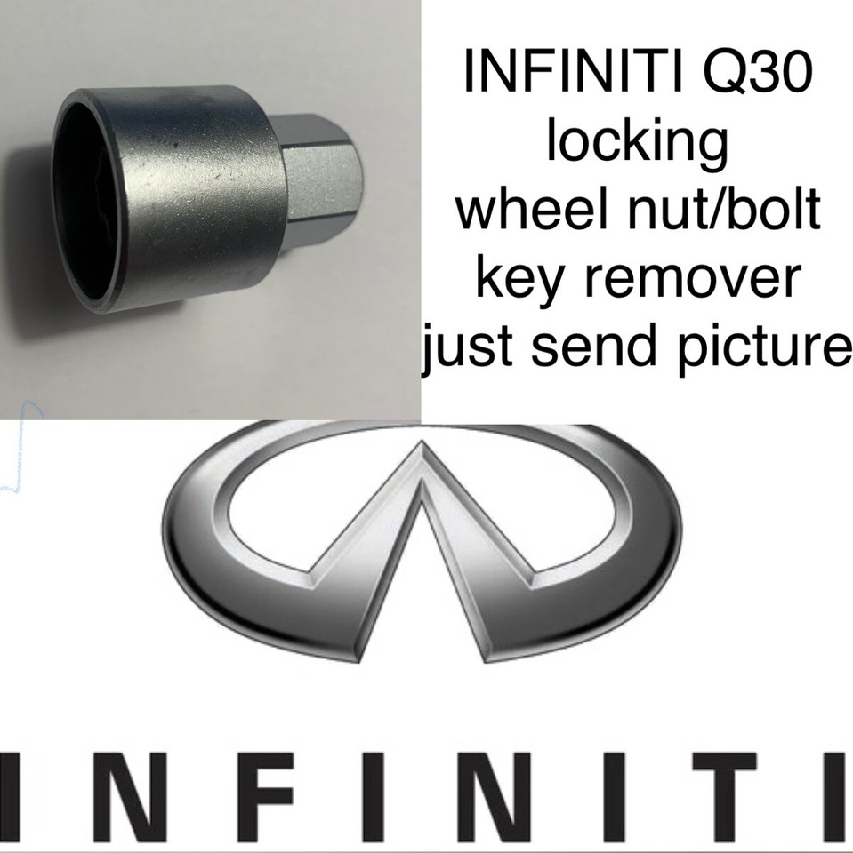 INFINITI Q30 LOCK LOCKING WHEEL TIRE BOLT NUT KEY, NEW, SEND PHOTO | eBay