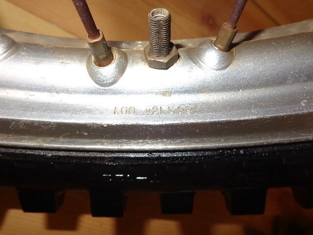 Yamaha DT1 DT2 DT3 RT1 RT2 RT3 DT250 RT360 DT RT Front Wheel Rim 227 ...