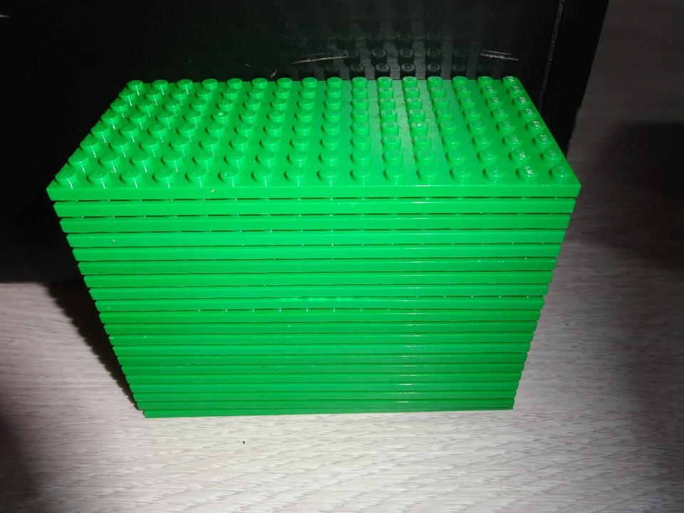 HUGE Lego Plates Lot of 20 Choose your Color 8x16 8 dot x 16 dot ...