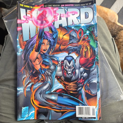 WIZARD Comics MAGAZINE #45 May 1995 Jim Lee Cover | eBay