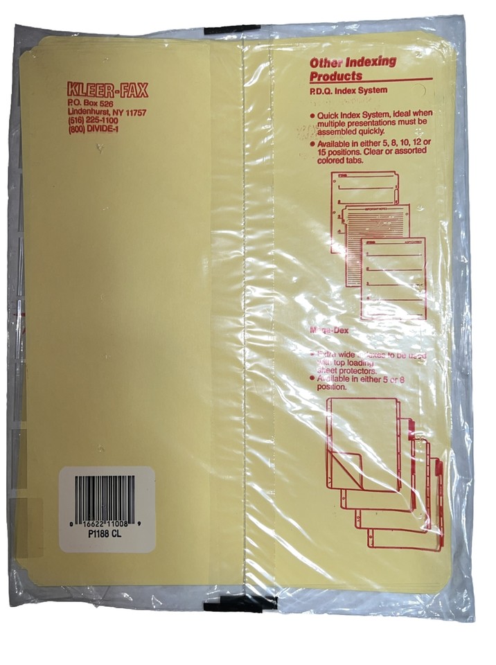 Pride Insertable Ring Book Index-11”x8.5”, Set Of 8 | eBay