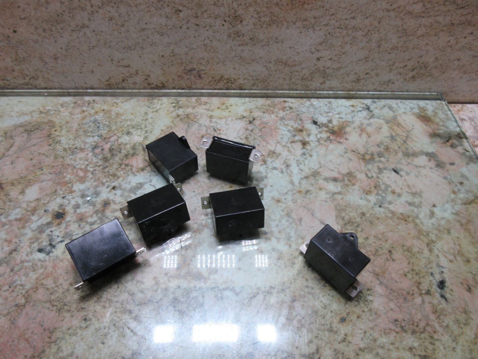 NICHICON RELAY UNIT 01U4 S H 40UF 150VAC CNC EDM CAPACITOR LAGE LOT OF ...