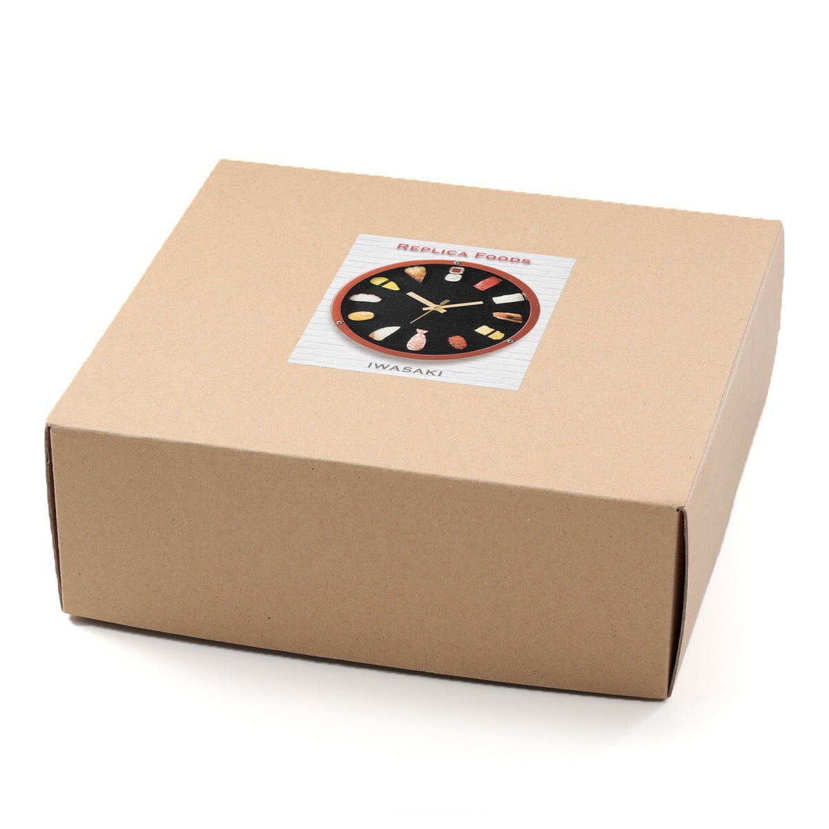 Sushi Clock Japanese food sample craftsman 12 nigiri-sushi made in ...