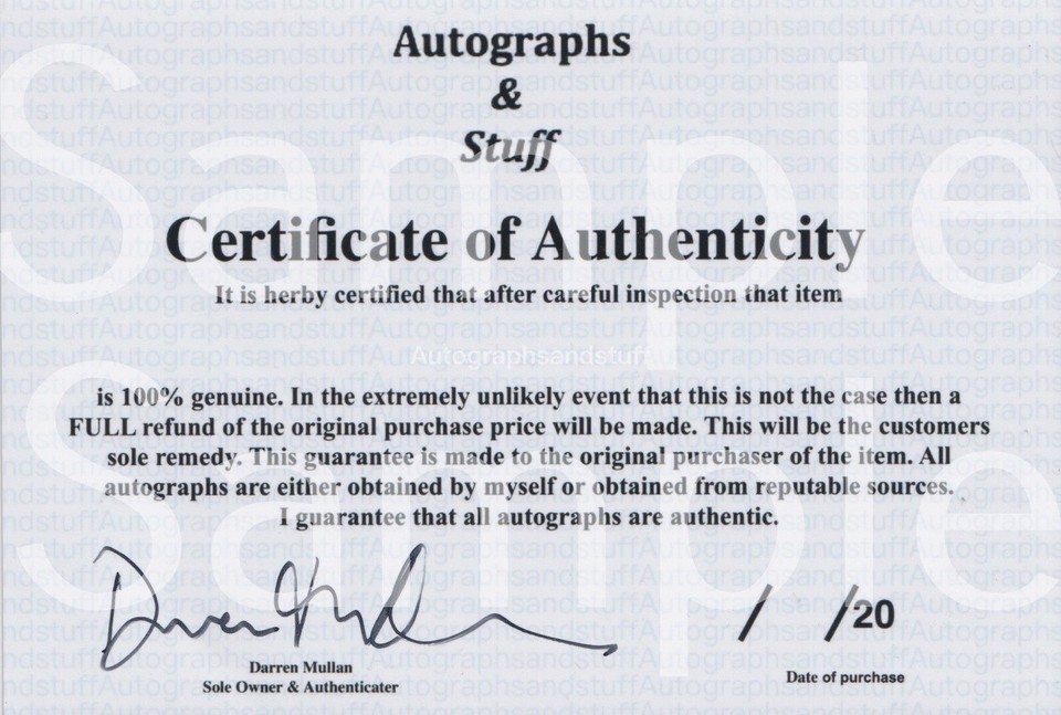 The Shadows HAND Signed Mount Hank Marvin Autograph Cliff Richard Bruce ...
