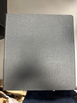 Columbia Black Pebble 3 Ring Binder Piano Hinge 3" Spine Heavy Duty US ...