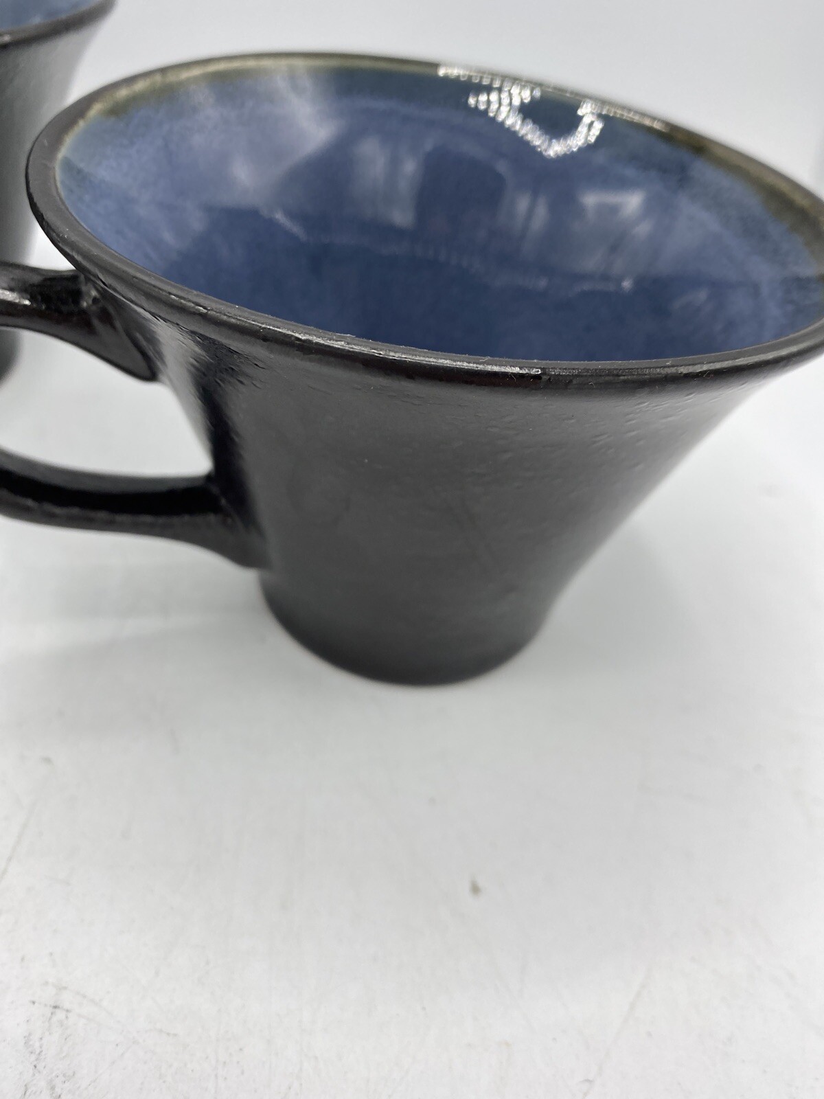 Mug Fusion Ocean by GABBAY Set of 2 Coffee/Tea Mugs Cups height 3 1/4 ...