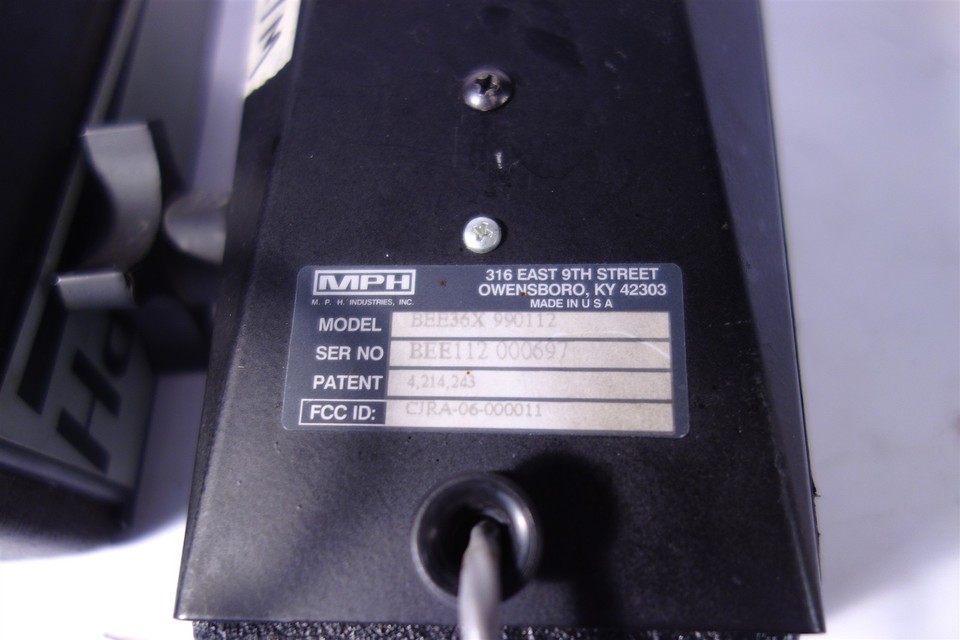 MPH Industries BEE Radar Gun / accessories / Radar Tuning Forks ...