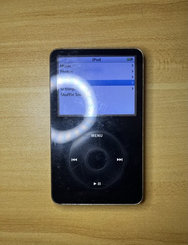 Apple A1136 Black iPod 30GB Classic 5th Generation - Works | eBay