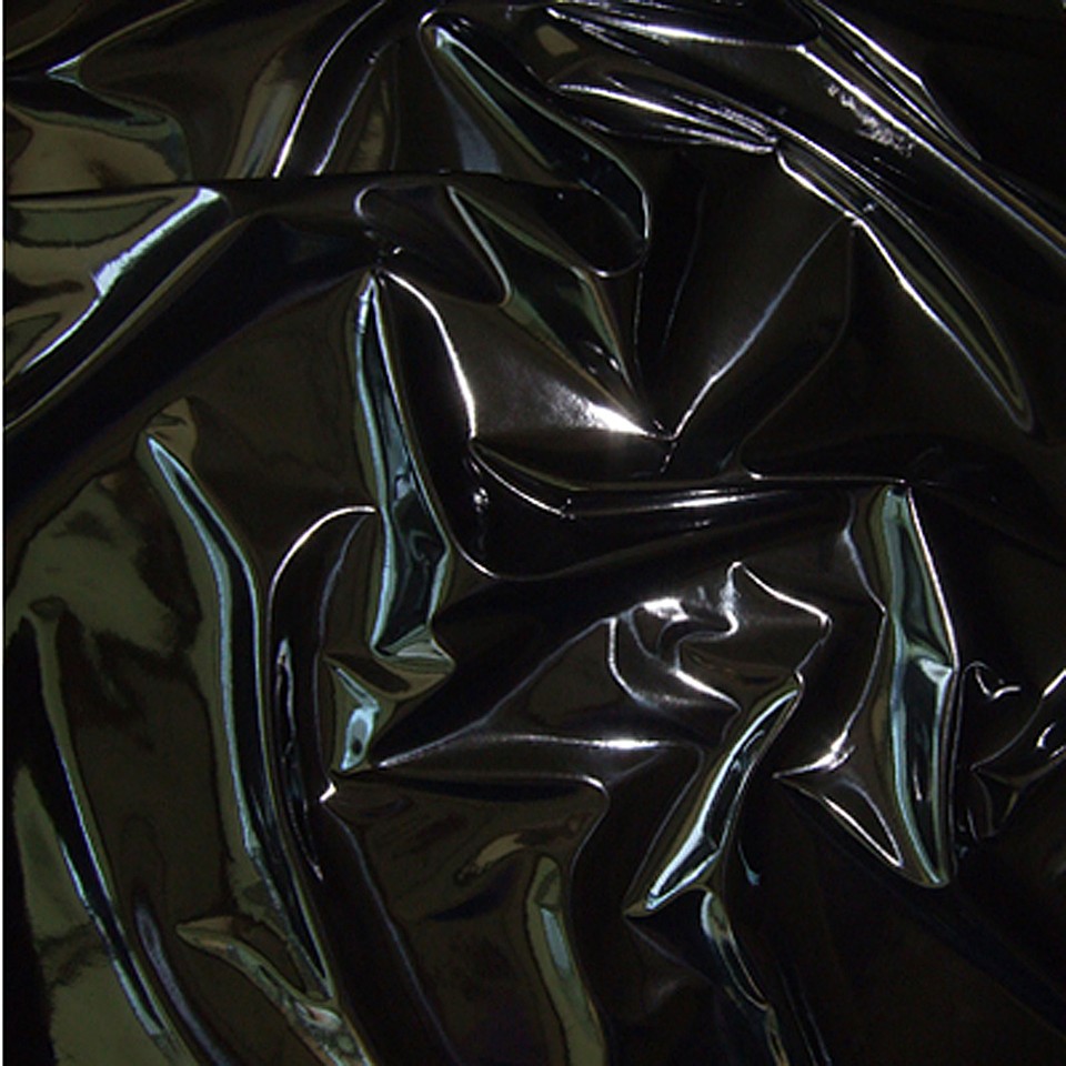 SHINY HIGH GLOSS PVC STRETCH RUBBER VINYL PLEATHER GOTH FETISH CLOTH ...