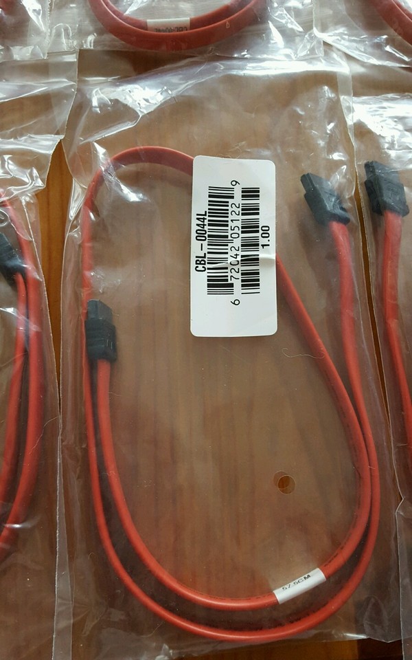 New 10 x Supermicro CBL-0044L 24" SATA cables | eBay