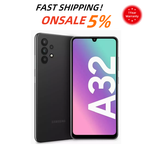 New Samsung Galaxy A32 5G SM-A326U 64GB+4GB 48MP 6.5" Factory Unlocked ...