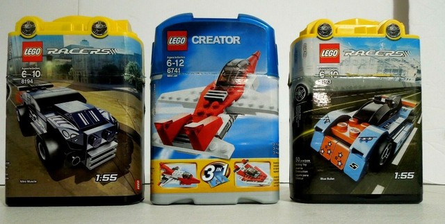 Lot of 4 Lego Sets 8194 Racers 8193 Racers 6741 Creator | eBay