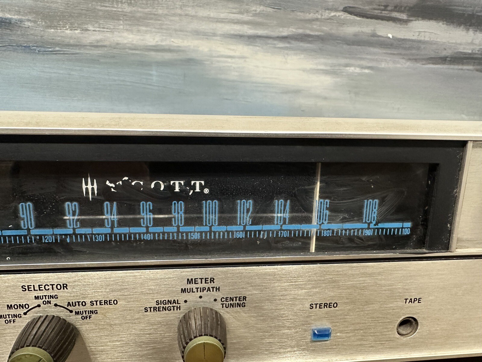 Scott 312-c Vintage FM Stereo Tuner Works But Need Service Due Age | eBay