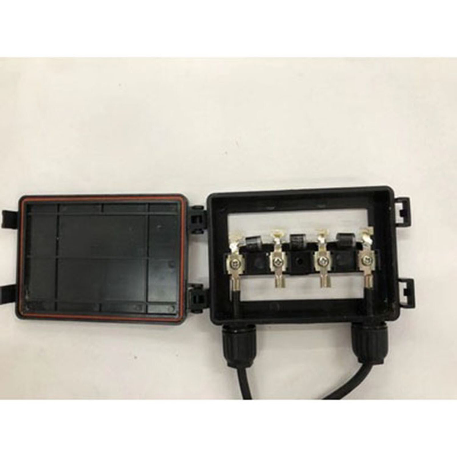 Solar Panel Junction Box Assembly Waterproof Flame Retardant Junction ...