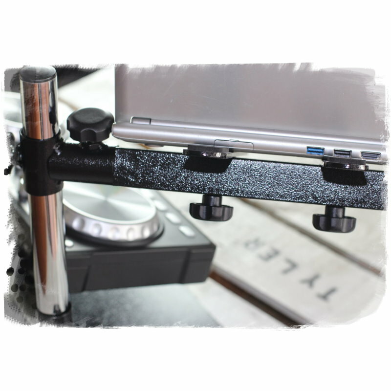 Double DJ Laptop Stand by FAT TOAD | 2 Tier PC Table Holder | Portable ...