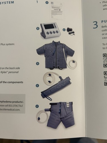 Tactile Medical Vest And Right Arm Compression Size M | eBay