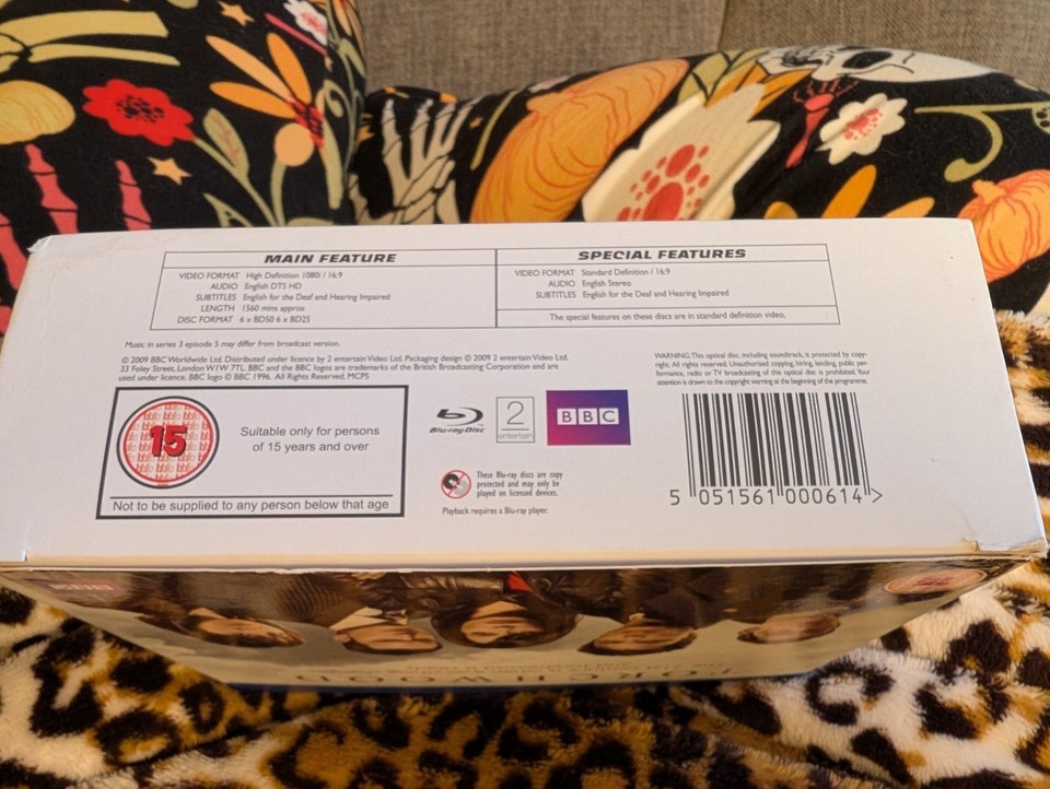 Torchwood Series 1-3 BBC Blu-ray Box Set Widescreen Subtitles Special ...