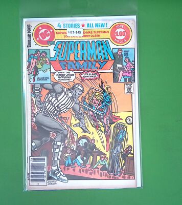 SUPERMAN FAMILY #219 8.0 NEWSSTAND DC COMIC BOOK H21-145 | eBay