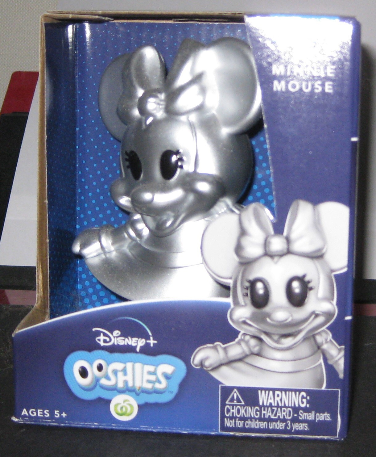 WOOLWORTHS DISNEY OOSHIES SILVER MINNIE MOUSE DATED 2020* BRAND NEW ...