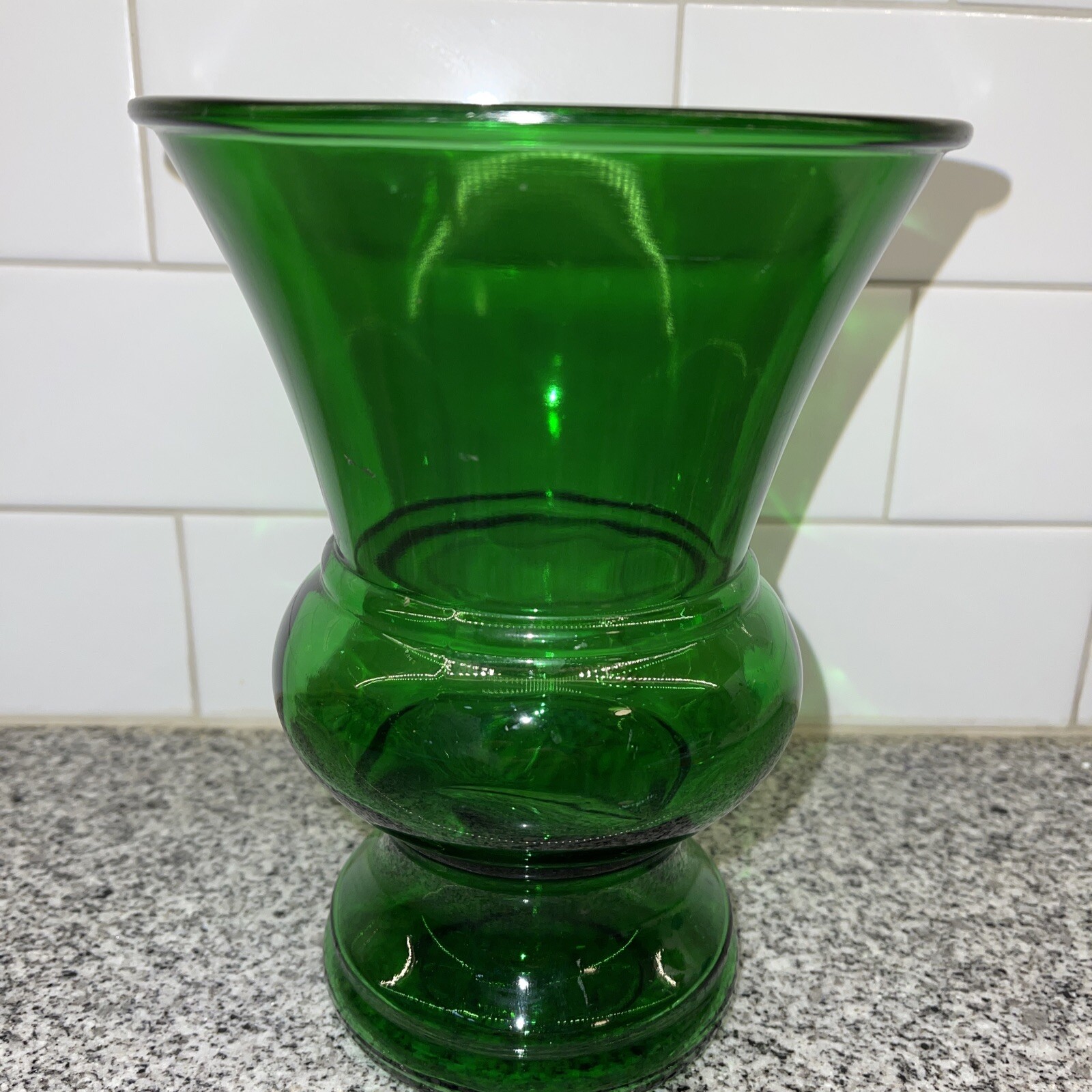 Vintage Napco Forest green Vase #1172 USA Cleveland, Ohio 8" Tall | eBay