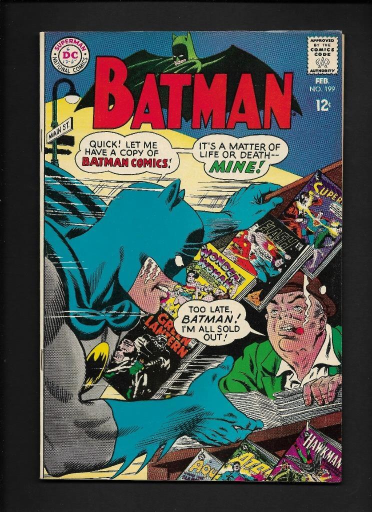 Batman 199 VF/NM 9.0 High Definition Scans *h | eBay