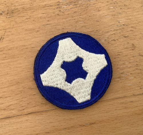 INSIGNE TISSU US ARMY 4th SERVICE COMMAND 100% ORIGINAL WW2 | eBay