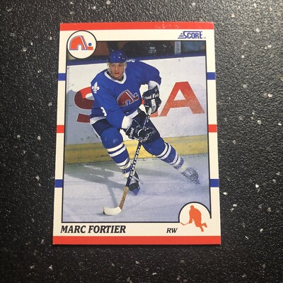 Marc Fortier 1990 Score Hockey #78 NHL Quebec Nordiques Right Wing | eBay