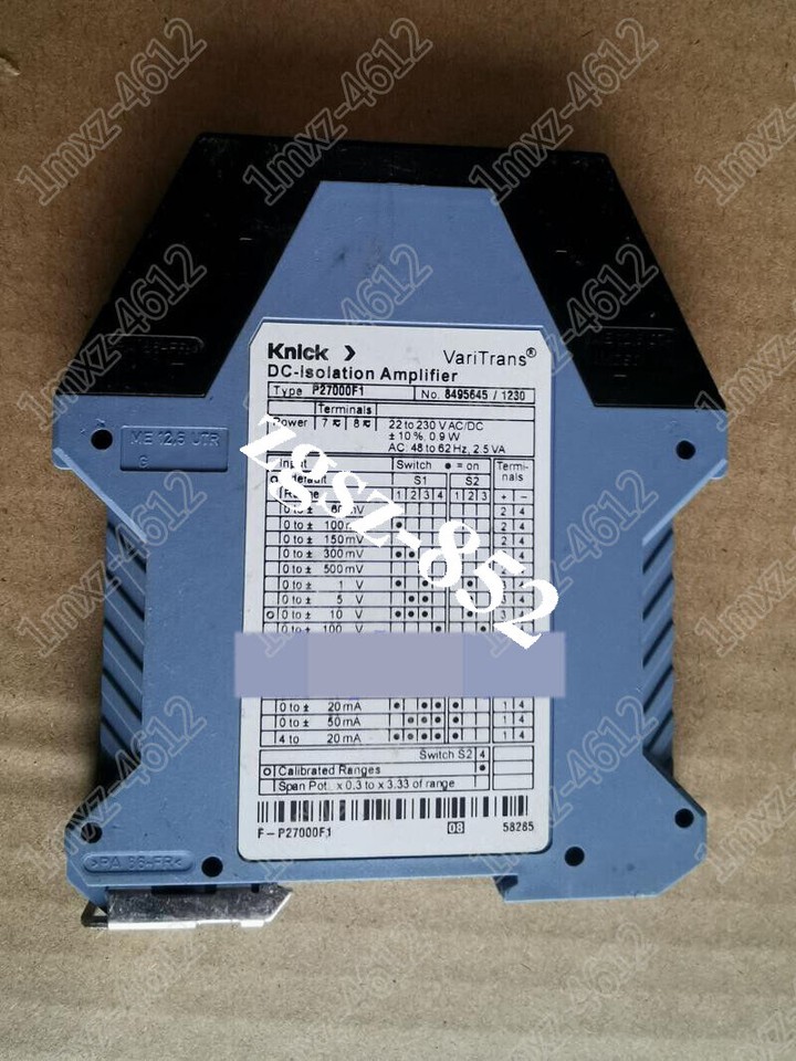 Knick P 27000 F1 Isolation amplifier P27000F1 Brand New Fast Shipping ...