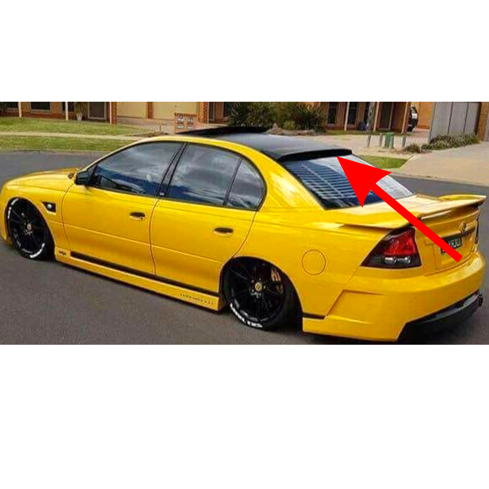 Roof Spoiler Rear Window Wing Fits HOLDEN COMMODORE VY VZ VT VX SENATOR ...