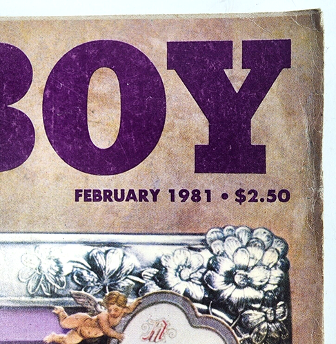 VTG February 1981 Playboy Magazine Playmate Vicki Lynn Lasseter CF Tom ...