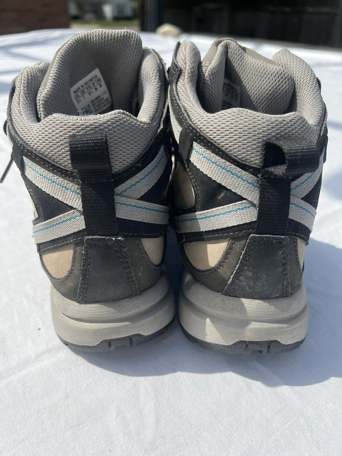 Adidas Hiking Boots Women's 8.5 Trail GeoFit Outdoor Leather Ankle ...