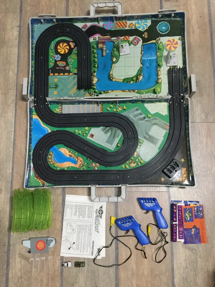 Micro Machines Electric Road Racing Race IN Case Rare Not Complete | eBay