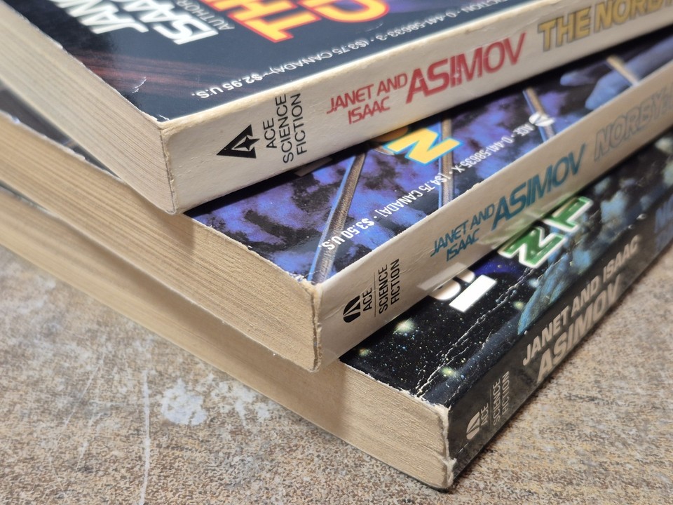 Lot Of 3 Norby Chronicles Paperbacks Asimov Robot For Hire & Through ...