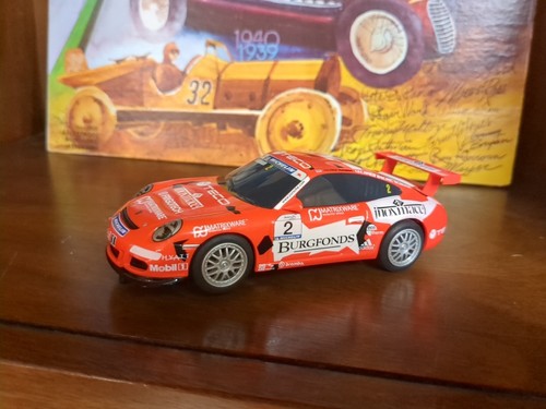 SCALEXTRIC C2899 PORSCHE 997 GT3 #2 BURGFONDS - 1/32 Slot Car. DPR ...