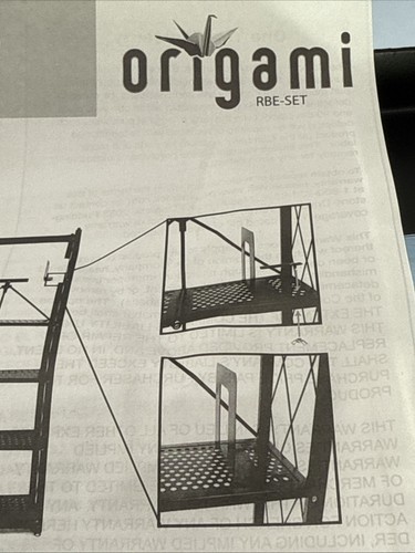 Origami Shelf Book Ends For Foldable Storage Rack Shelving Unit | eBay