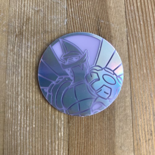 Origin Forme Palkia Coin Pokemon Card Purple Jumbo | eBay