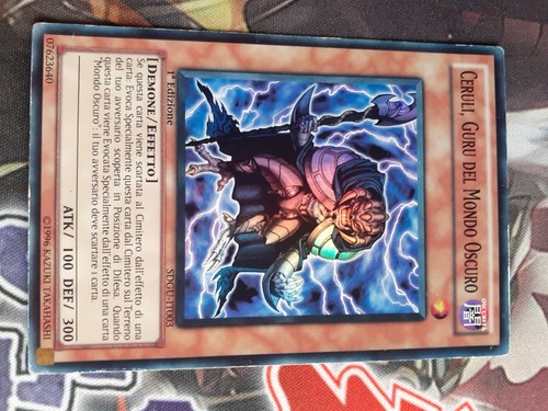 Ceruli Guru del Mondo Oscuro SDGU IT003 Super Rare Italienne (SDGU ...