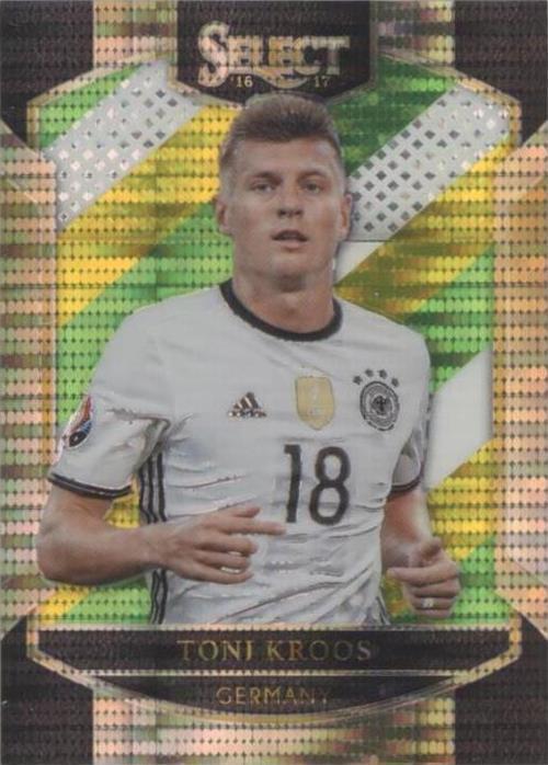 2016-17 Panini Select - Terrace Toni Kroos #87 Multi-Color Prizm for ...