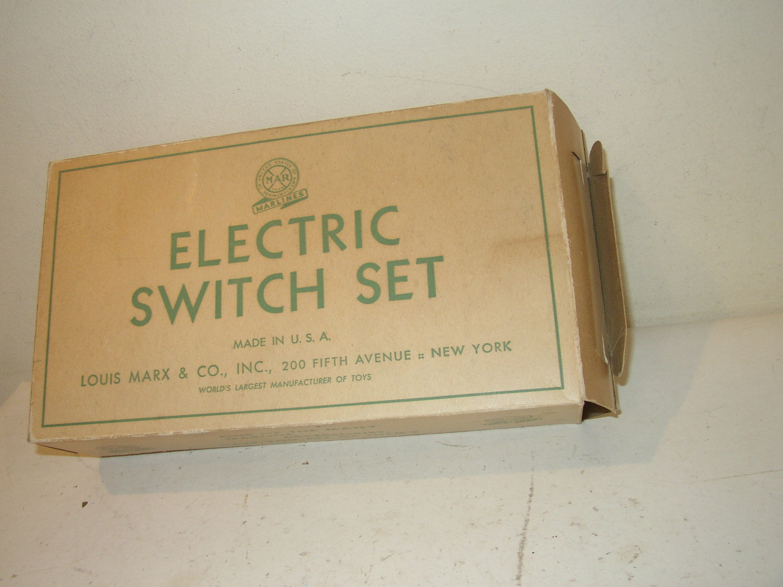 Marx #610 Pair Manual Electric Switch LH & RH Switches in Box | eBay