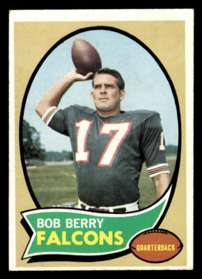 1970 Topps Bob Berry #259 Atlanta Falcons Football EX | eBay