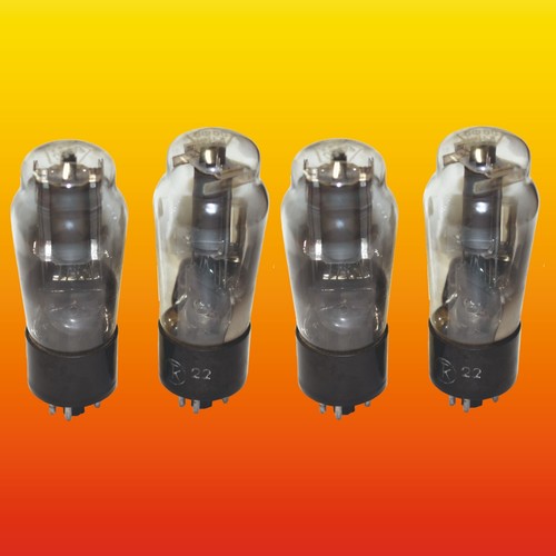 6F6S 6Ф6С STRONG MATCHED QUAD RUSSIAN VACUUM TUBE USED TESTED 6F6M 6F6G ...