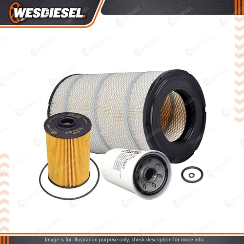 Filter Service Kit Oil Air Fuel for Mitsubishi FUSO Fighter FM65 FM67F ...