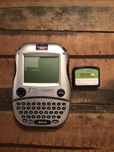 IQuest Handheld Learning System Leap Frog 2002 Quantum Leap Tested ...